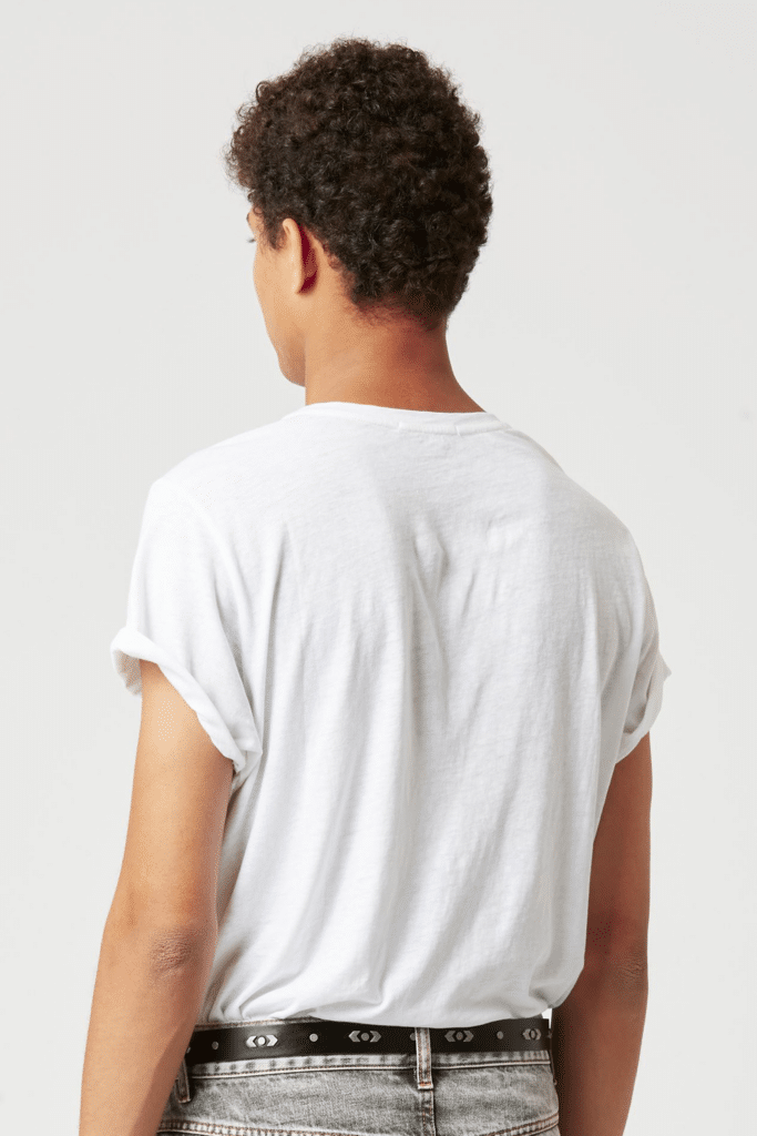 Tee-Shirt Zafferh Coton Blanc - Boutique Jean Gaillard