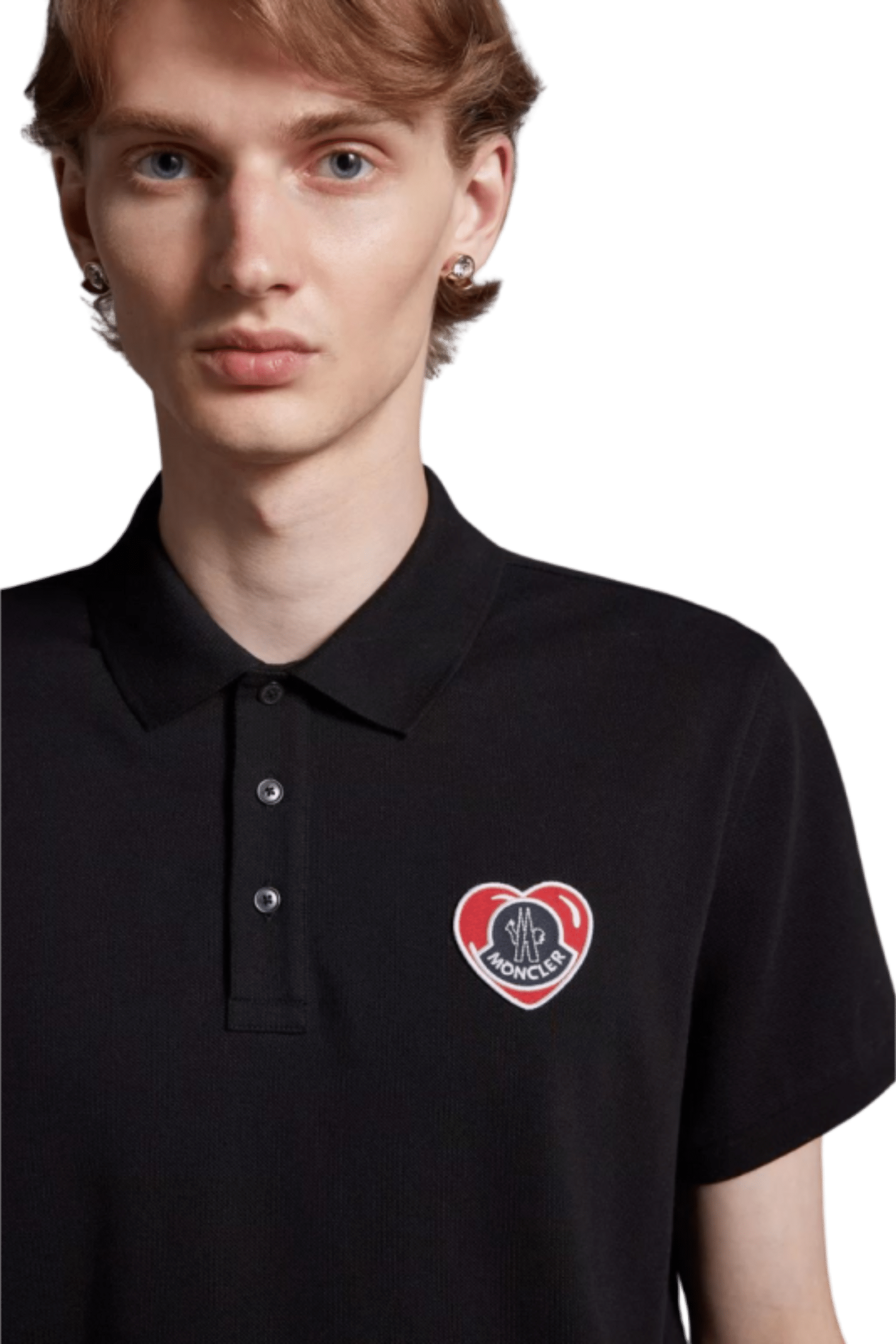 Polo Coton Noir Logo C ur Boutique Jean Gaillard Polo Coton Noir Logo C ur Boutique Jean Gaillard